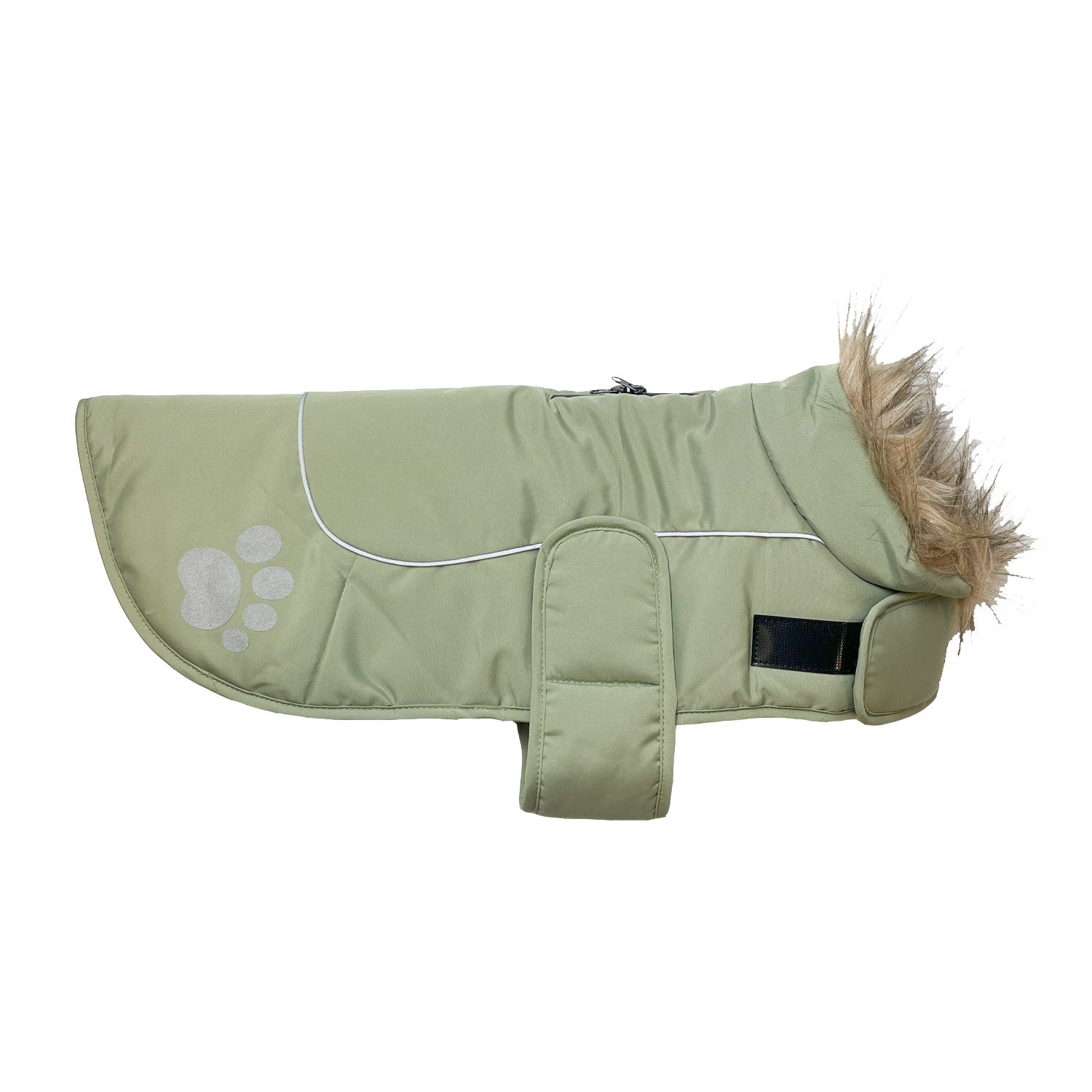 Paw Print Jacket | Stylish & Warm Dog Coat – Happy Pet Products Limited